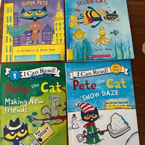 Scholastic | Other | Pete The Cat Childrens Book Set | Poshmark